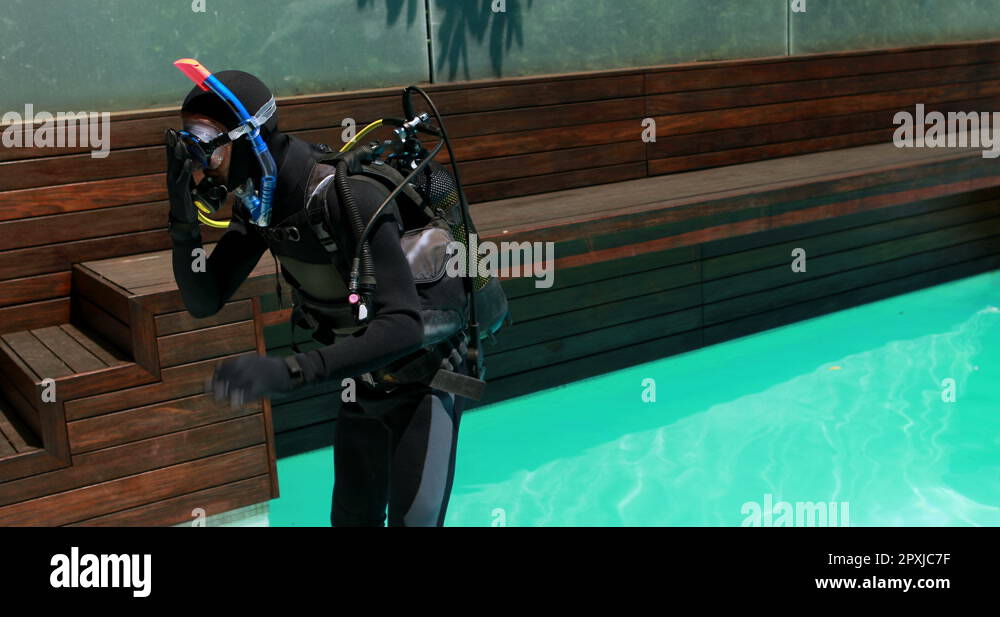 Diving into pool wetsuit Stock Videos & Footage - HD and 4K Video Clips ...