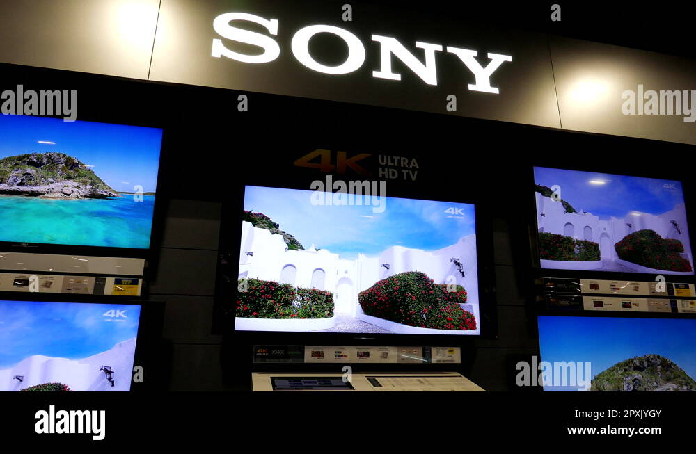 Sony display Stock Videos & Footage - HD and 4K Video Clips - Alamy