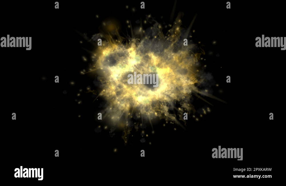 4k Explosion particle mist gas steam smoke fire hot energy fireworks ...
