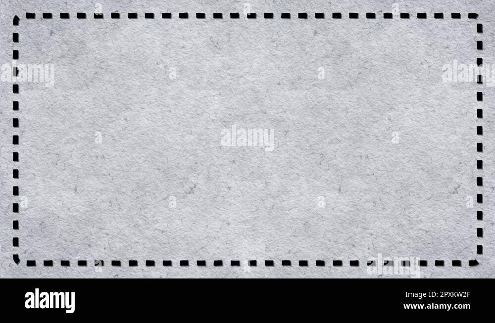 Frame Dashes Border Paper Texture Animated White Background Stock Video ...