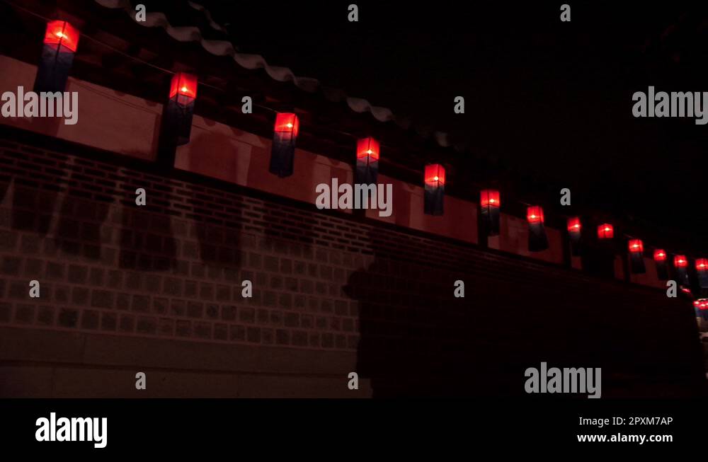 Korean traditional house Han ok village in Seoul, Korea Stock Video ...