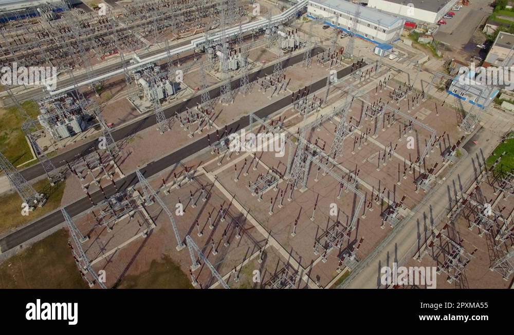 Electrical power substation Stock Videos & Footage - HD and 4K Video ...