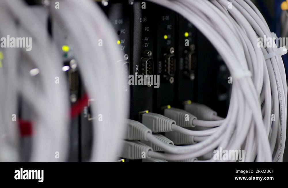 Network wiring Stock Videos & Footage - HD and 4K Video Clips - Alamy