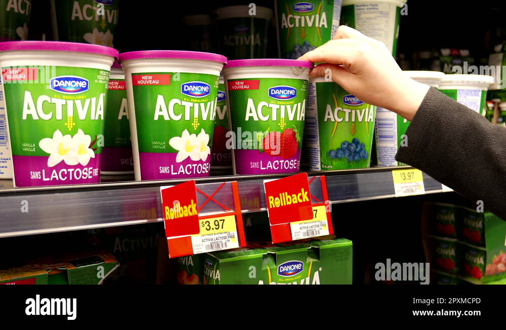 Activia strawberry yogurt Stock Videos & Footage - HD and 4K Video ...