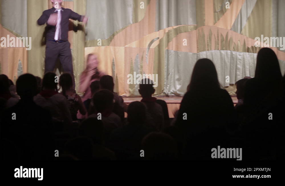 Man stage crowd indoor Stock Videos & Footage - HD and 4K Video Clips ...