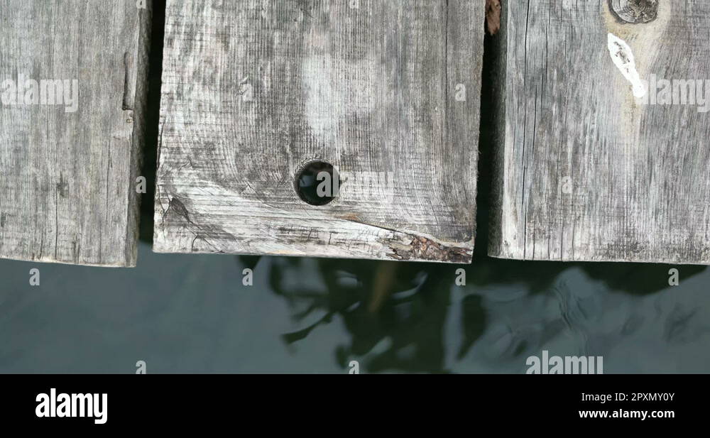 Weathered wooden dock metal railings Stock Videos & Footage - HD and 4K ...