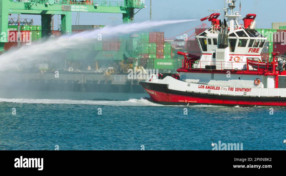 Firefighting tug boat Stock Videos & Footage - HD and 4K Video Clips ...