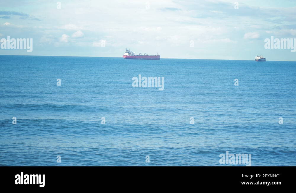 Horizon view with black sea ships Stock Videos & Footage - HD and 4K ...