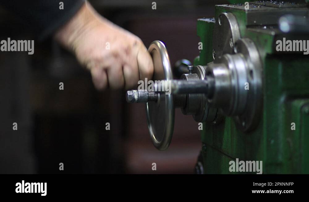 Hand lathe machine Stock Videos & Footage - HD and 4K Video Clips - Alamy