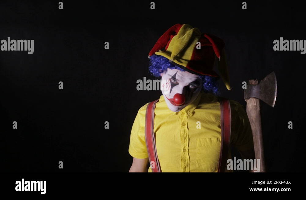 Frightening clown Stock Videos & Footage - HD and 4K Video Clips - Alamy