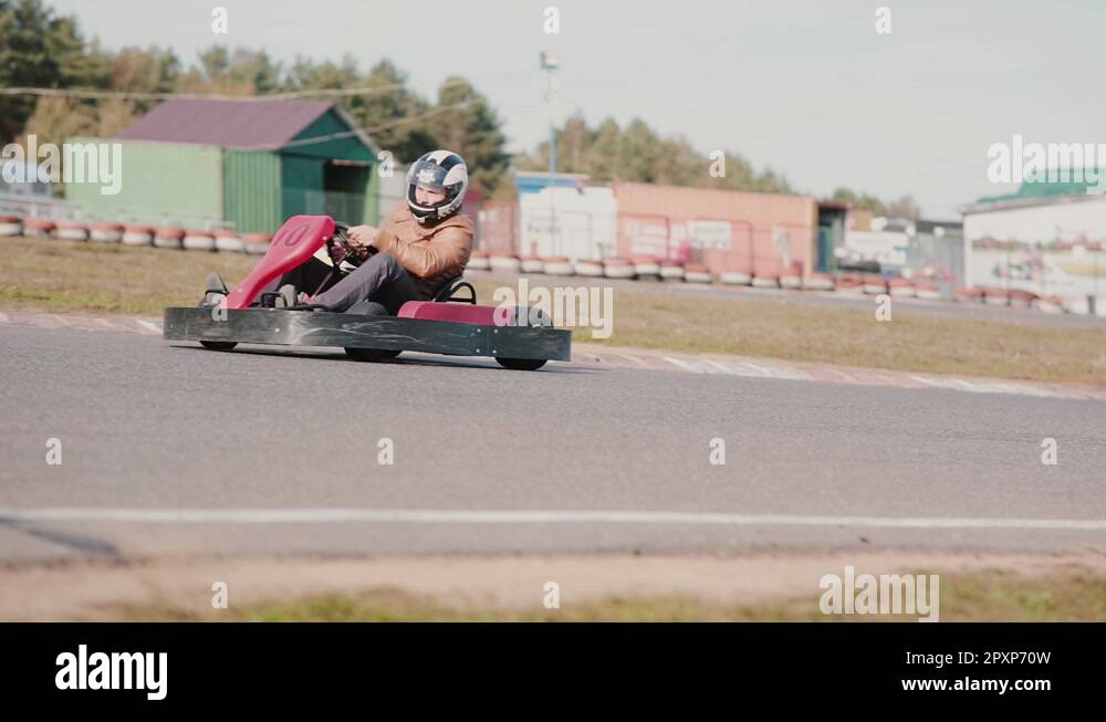 Go kart with people Stock Videos & Footage - HD and 4K Video Clips - Alamy