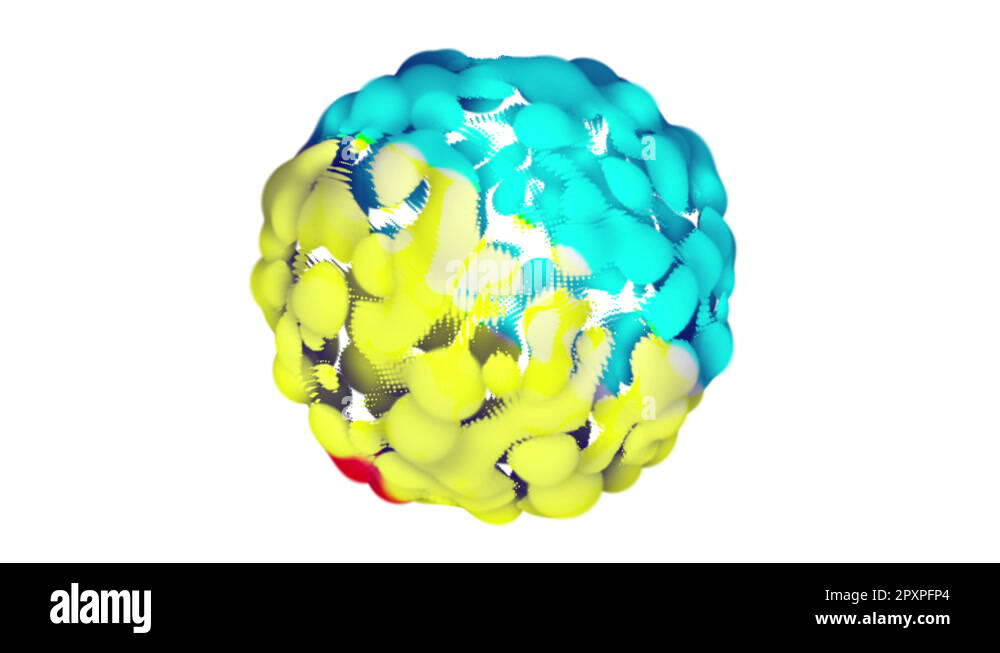 The concept of the transformation of healthy cells into cancer Stock Video Footage - Alamy