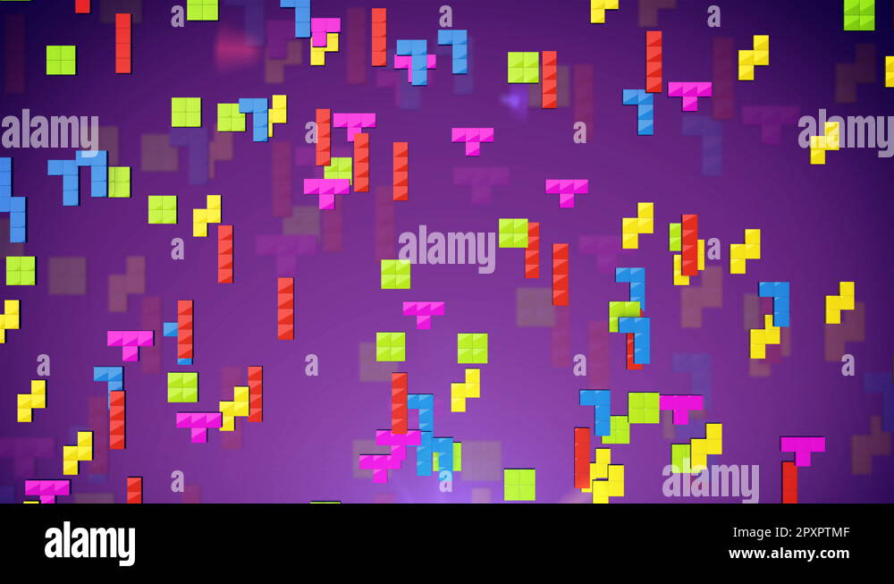 Tetris pattern Stock Videos & Footage - HD and 4K Video Clips - Alamy