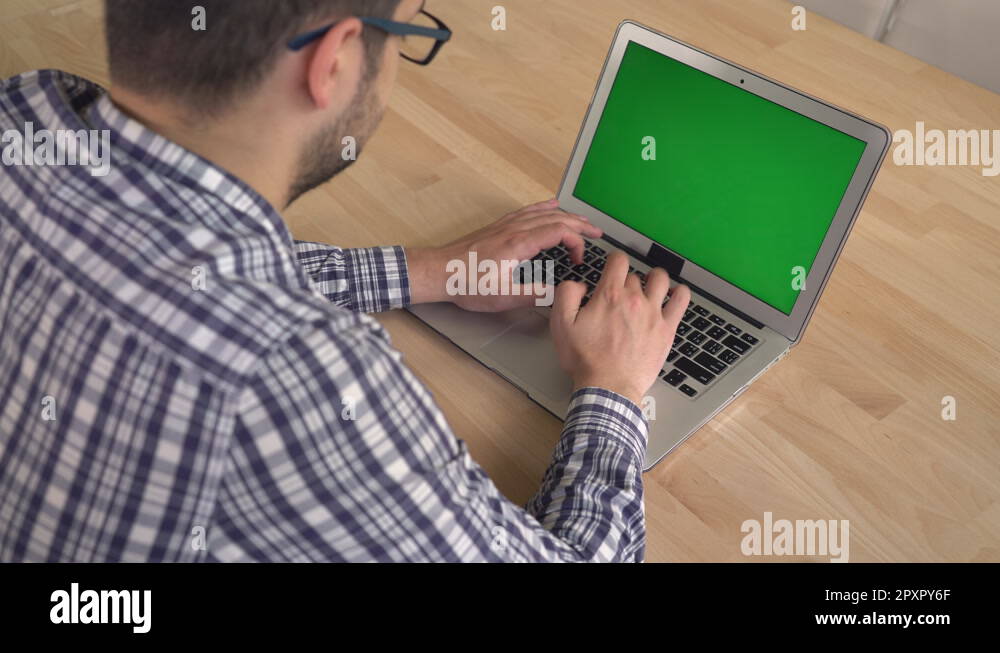 Man computer rear view Stock Videos & Footage - HD and 4K Video Clips ...