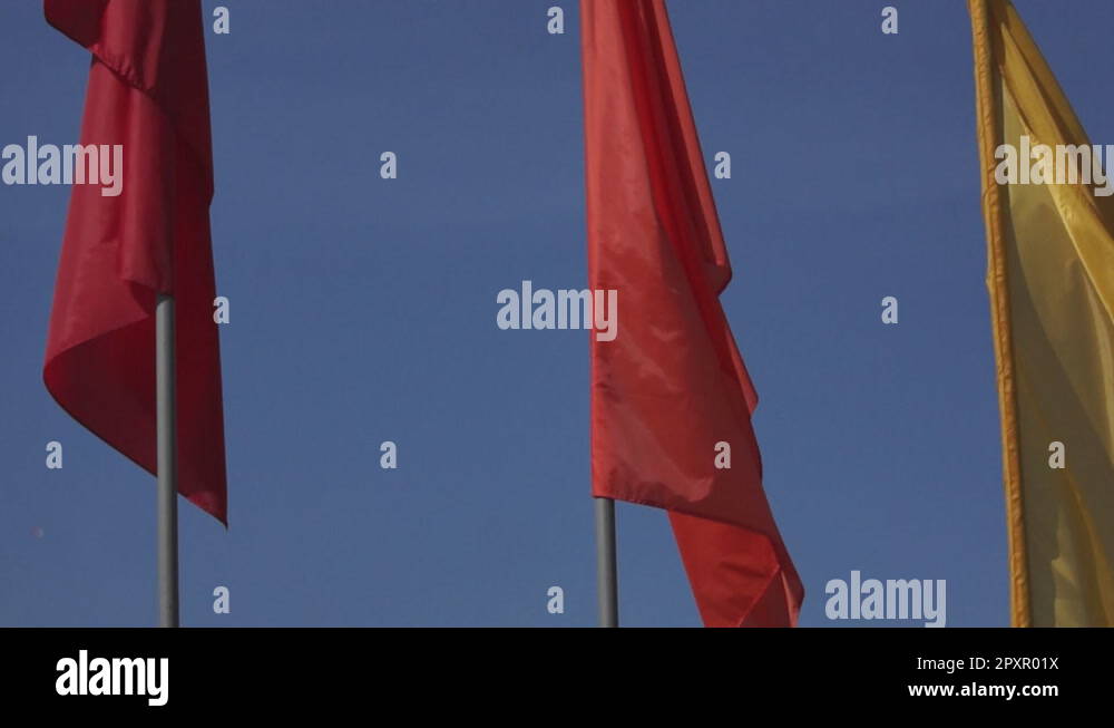 Fluttering flags Stock Videos & Footage - HD and 4K Video Clips - Alamy