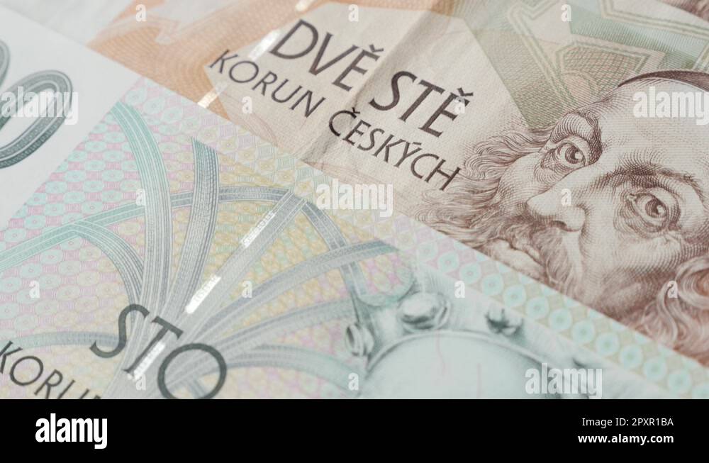 Czech koruna notes Stock Videos & Footage - HD and 4K Video Clips - Alamy