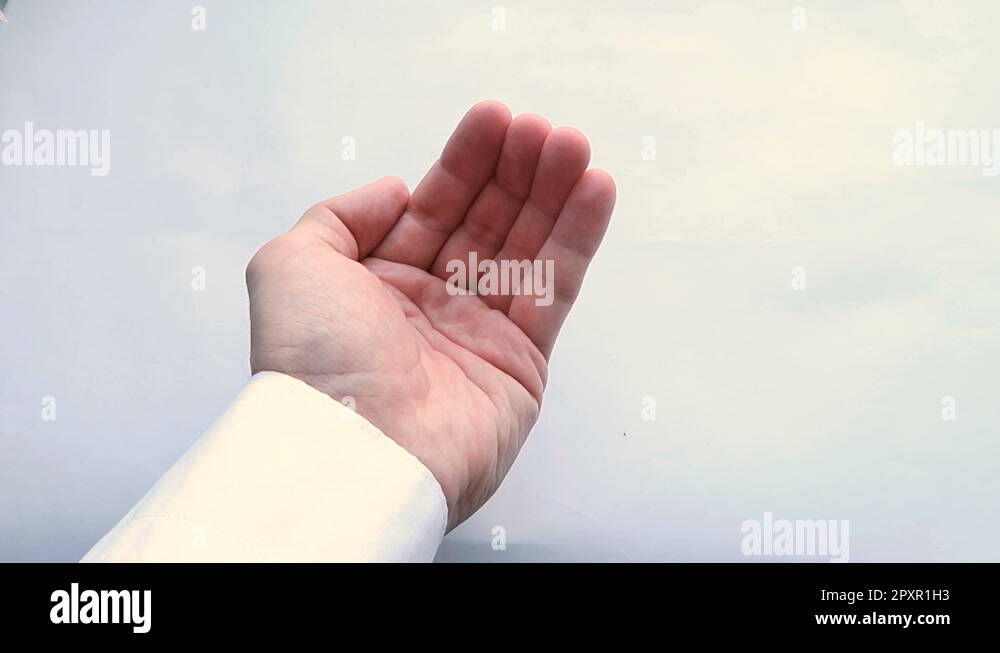 Open the palm of the hand Stock Videos & Footage - HD and 4K Video ...