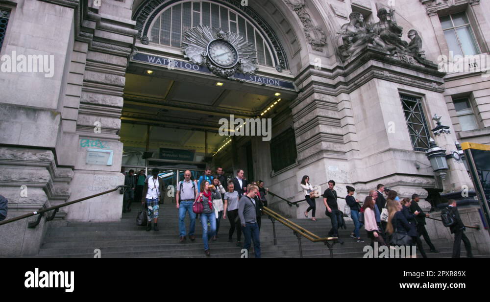 London waterloo station london england Stock Videos & Footage - HD and ...