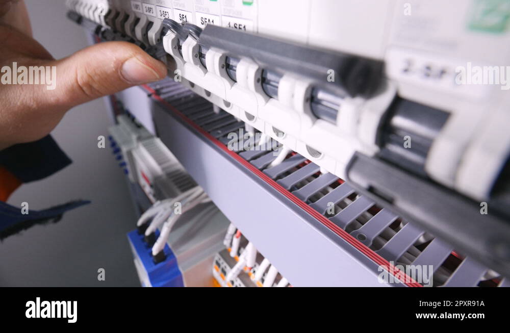 Electrician switch Stock Videos & Footage - HD and 4K Video Clips - Alamy