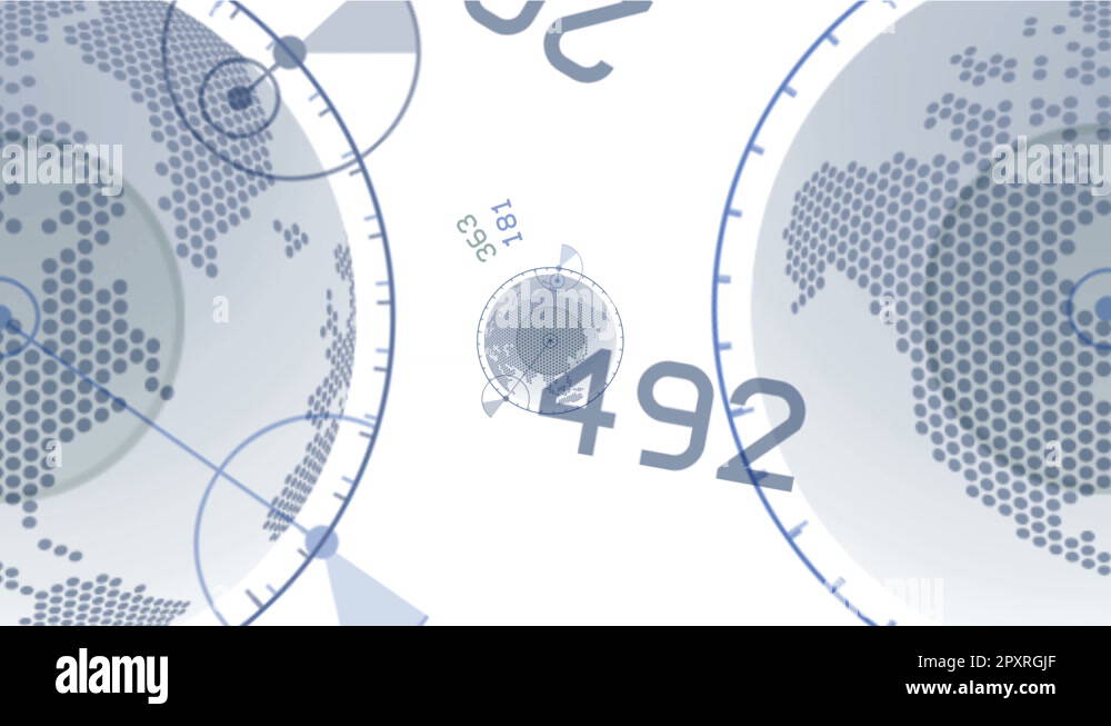 4k Global GPS earth city map military Radar GPS screen navigation ...