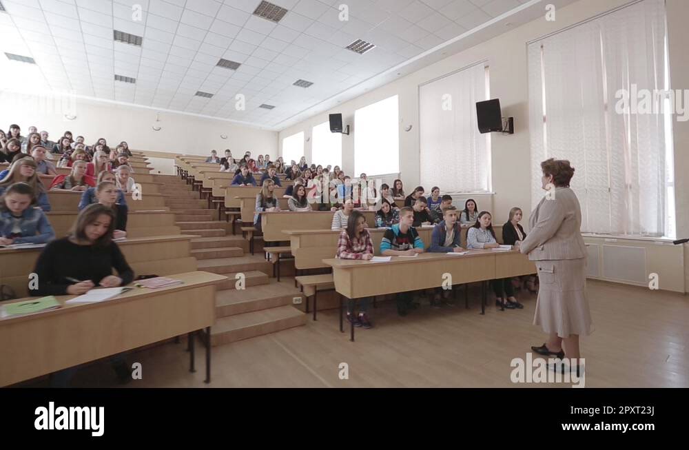 Lecture hall teacher female college Stock Videos & Footage - HD and 4K ...