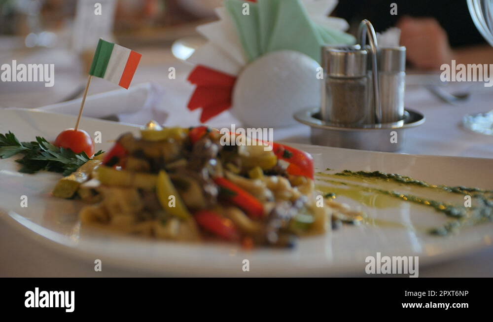 Italian restaurant flag Stock Videos & Footage - HD and 4K Video Clips ...