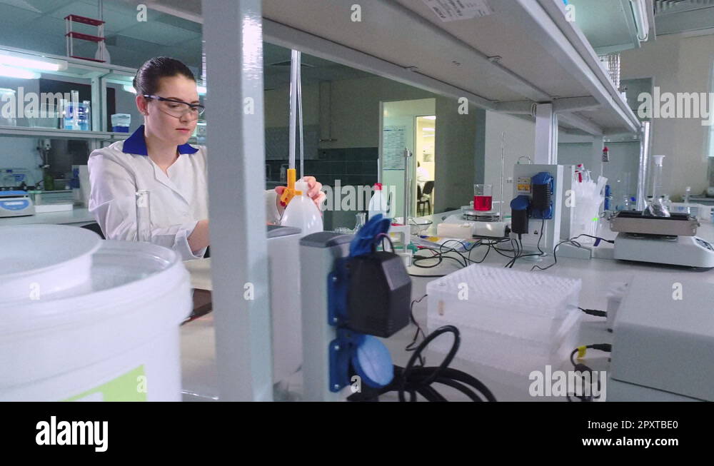 Laboratory research lab biology scientist Stock Videos & Footage - HD ...