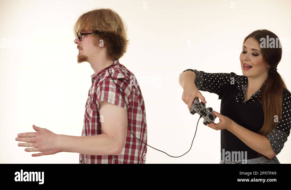 Woman controlling man relationship Stock Videos & Footage - HD and 4K ...