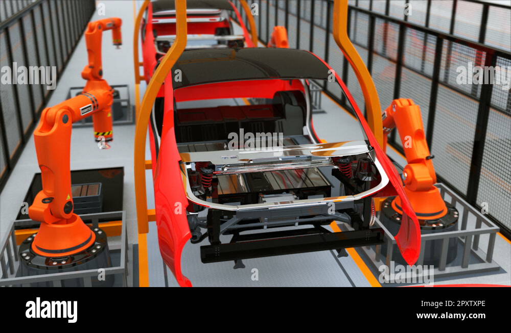 Battery factory construction Stock Videos & Footage - HD and 4K Video ...