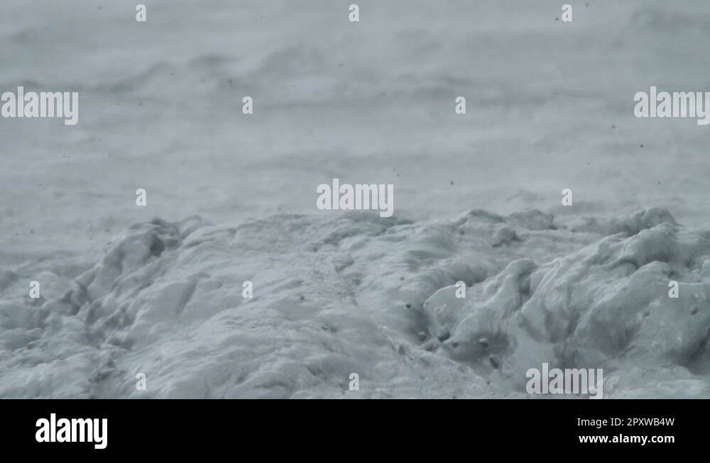 Explosive volcanic boiling mud eruption, slow motion Iceland 4k Stock ...