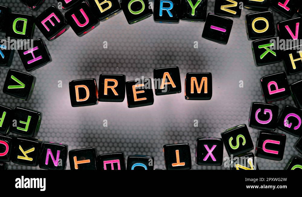 Dream letters Stock Videos & Footage - HD and 4K Video Clips - Alamy