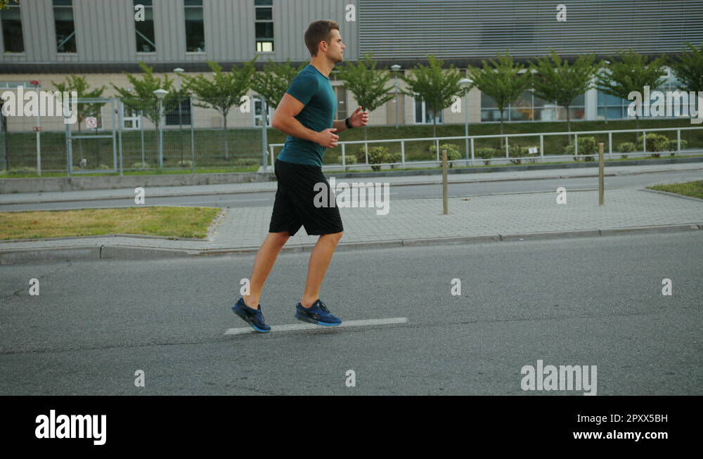 Runner wearing black shorts Stock Videos & Footage - HD and 4K Video ...