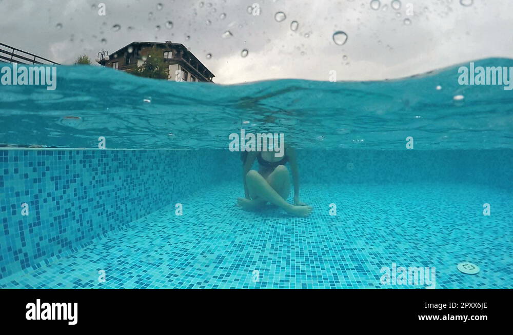 Rain hitting swimming pool Stock Videos & Footage - HD and 4K Video ...