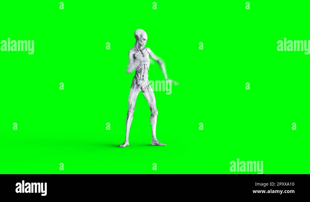 Funny alien dancing hip hop. Realistic motion and skin shaders. 4K ...