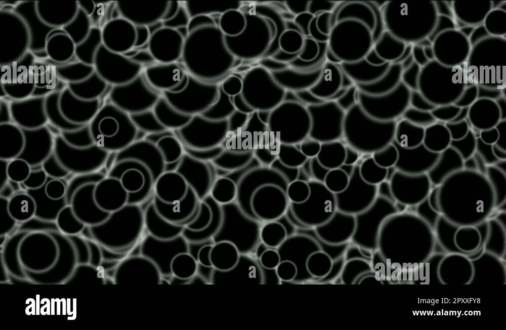 Abstract circle bubble egg ball falling background,matrix point ...