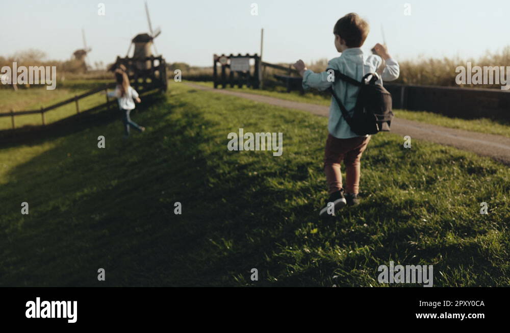 Kids playing windmill Stock Videos & Footage - HD and 4K Video Clips ...