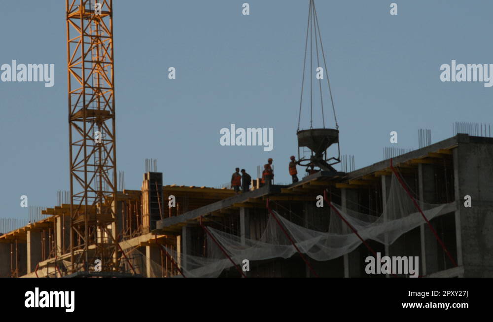 Crane lifting construction material Stock Videos & Footage - HD and 4K ...