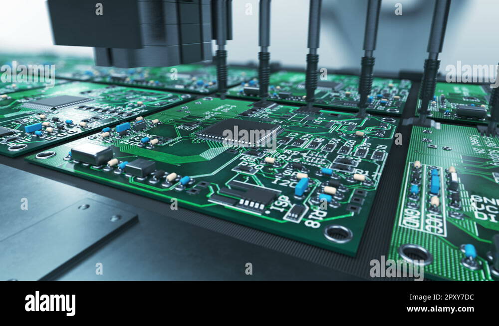 Production process of circuit board Stock Videos & Footage - HD and 4K ...