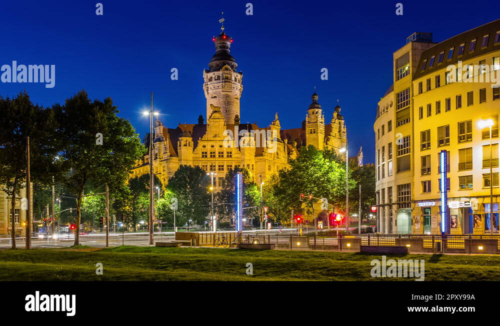 Neues rathaus of leipzig Stock Videos & Footage - HD and 4K Video Clips ...