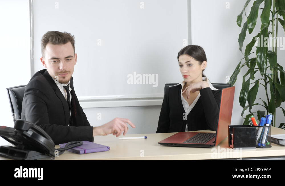 Distracted woman busy talking Stock Videos & Footage - HD and 4K Video ...