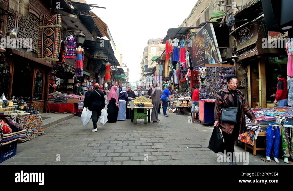 Souk bazaar cairo egypt Stock Videos & Footage - HD and 4K Video Clips - Alamy