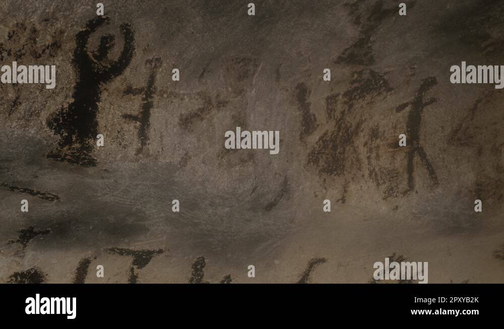 Old stone age cave paintings Stock Videos & Footage - HD and 4K Video ...