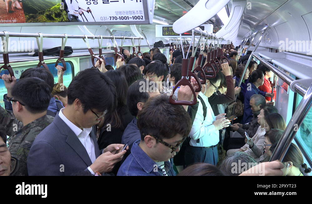 Busy commuter train carriage Stock Videos & Footage - HD and 4K Video ...