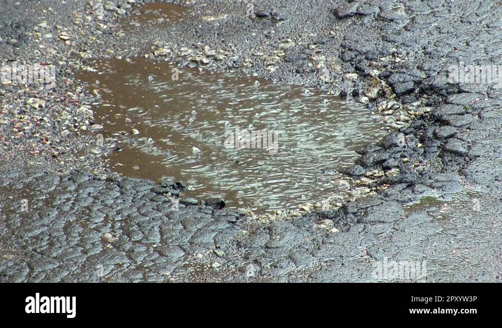 Potholes on the road Stock Videos & Footage - HD and 4K Video Clips - Alamy