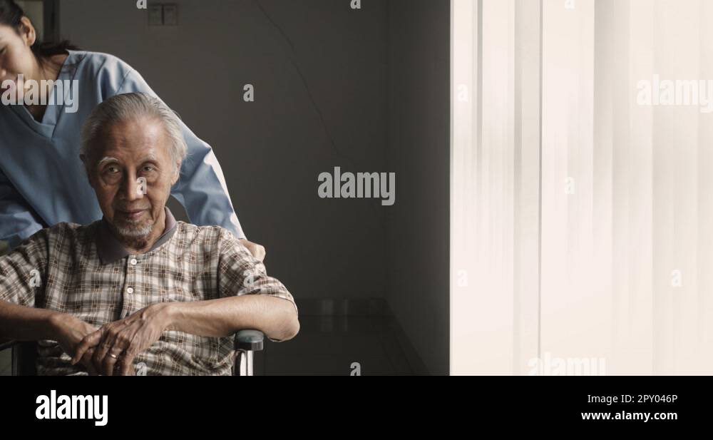 Old man pushing wheelchair Stock Videos & Footage - HD and 4K Video ...