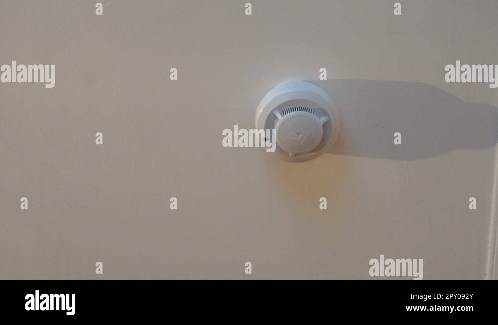 Red fire alarm smoke detector Stock Videos & Footage - HD and 4K Video ...