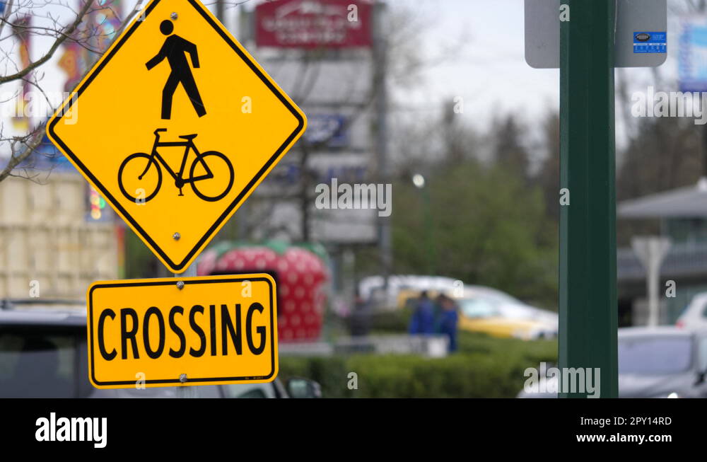 Bicycle by traffic sign Stock Videos & Footage - HD and 4K Video Clips ...