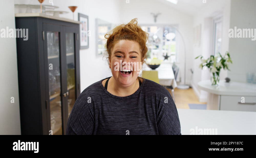 Overweight woman laughing Stock Videos & Footage - HD and 4K Video ...