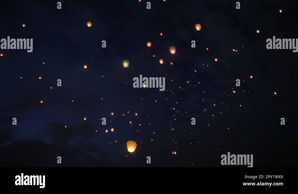 Chinese flying lanterns Stock Videos & Footage - HD and 4K Video Clips ...