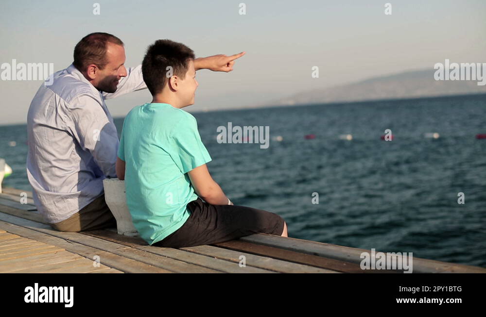 Father and teenage son and back view Stock Videos & Footage - HD and 4K ...